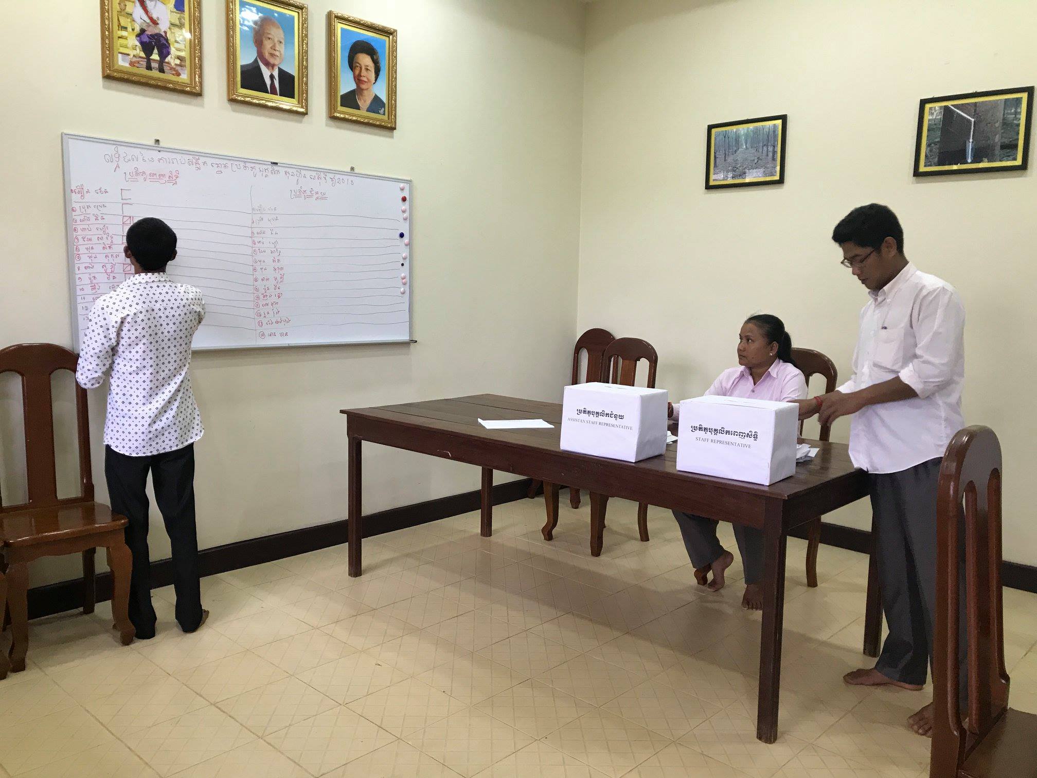 Election of the new staff representatives at Socfin Cambodia - Socfin
