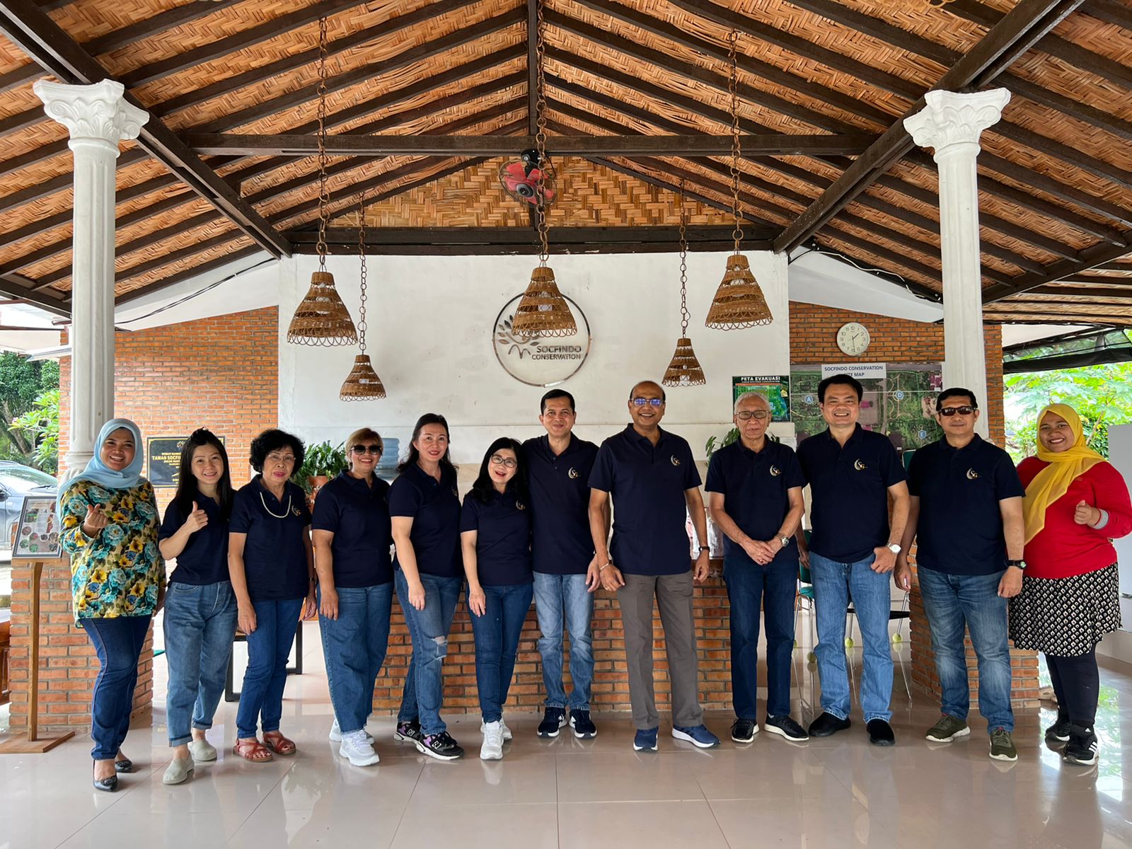 Representatives of Maybank bank visits Socfindo Conservation - Socfin