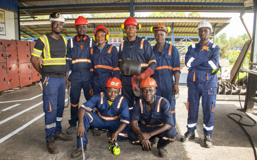 Employés, SAC, Sierra Leone - Socfin